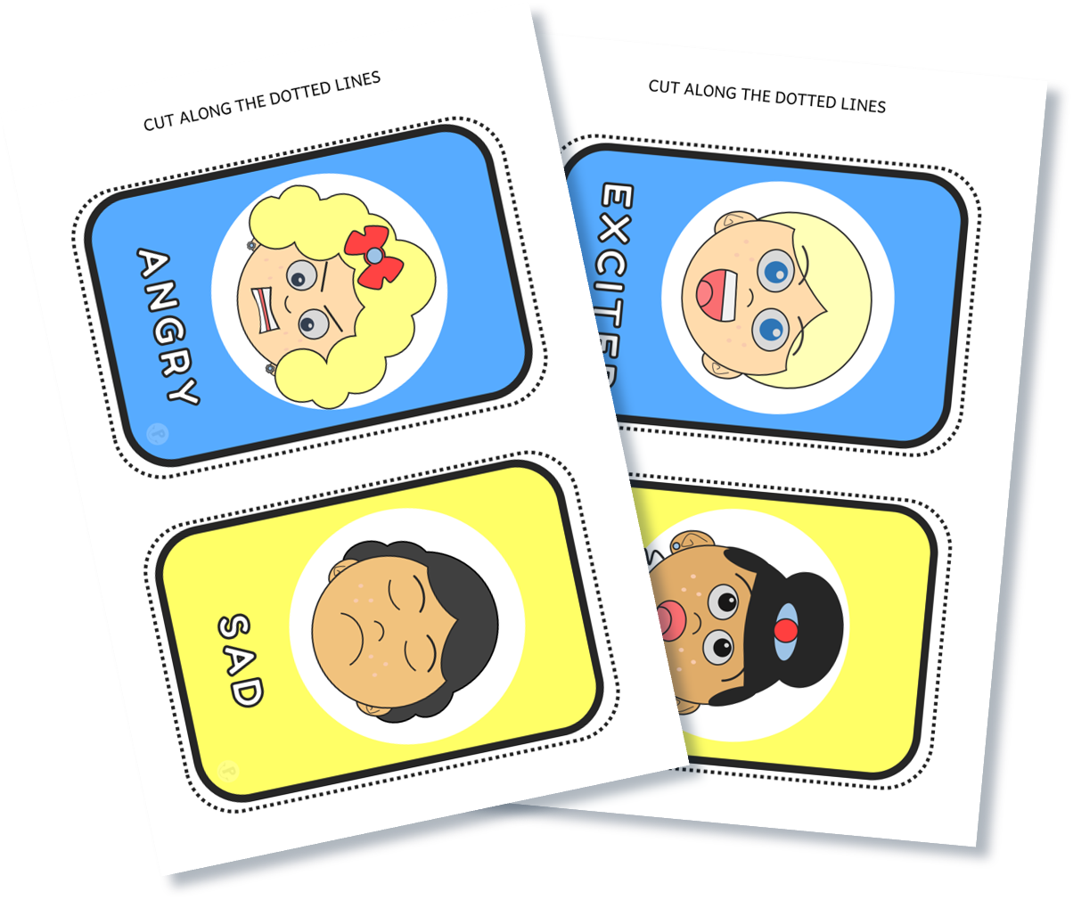 Flashcards Posters Templates 2 - Perky Learning